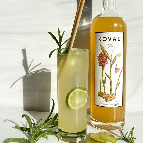 Refreshing Rise x Koval Ginger Rickey Recipe | A Perfect Summer Cocktail