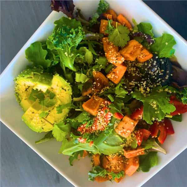 Delicious Roasted Butternut Squash & Avocado Superfood Salad Recipe