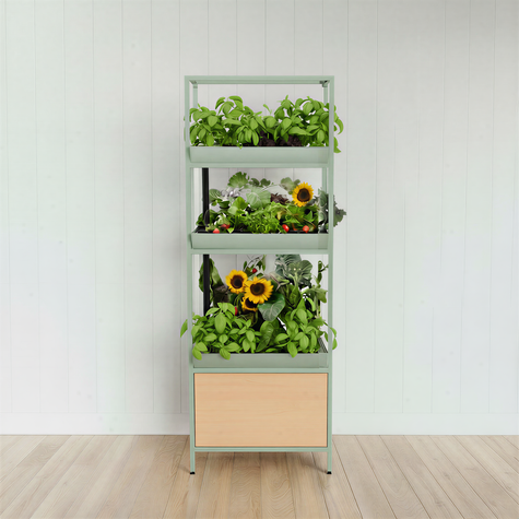 The Rise Garden Loft | Smart Compact Indoor Hydroponic Garden System ...