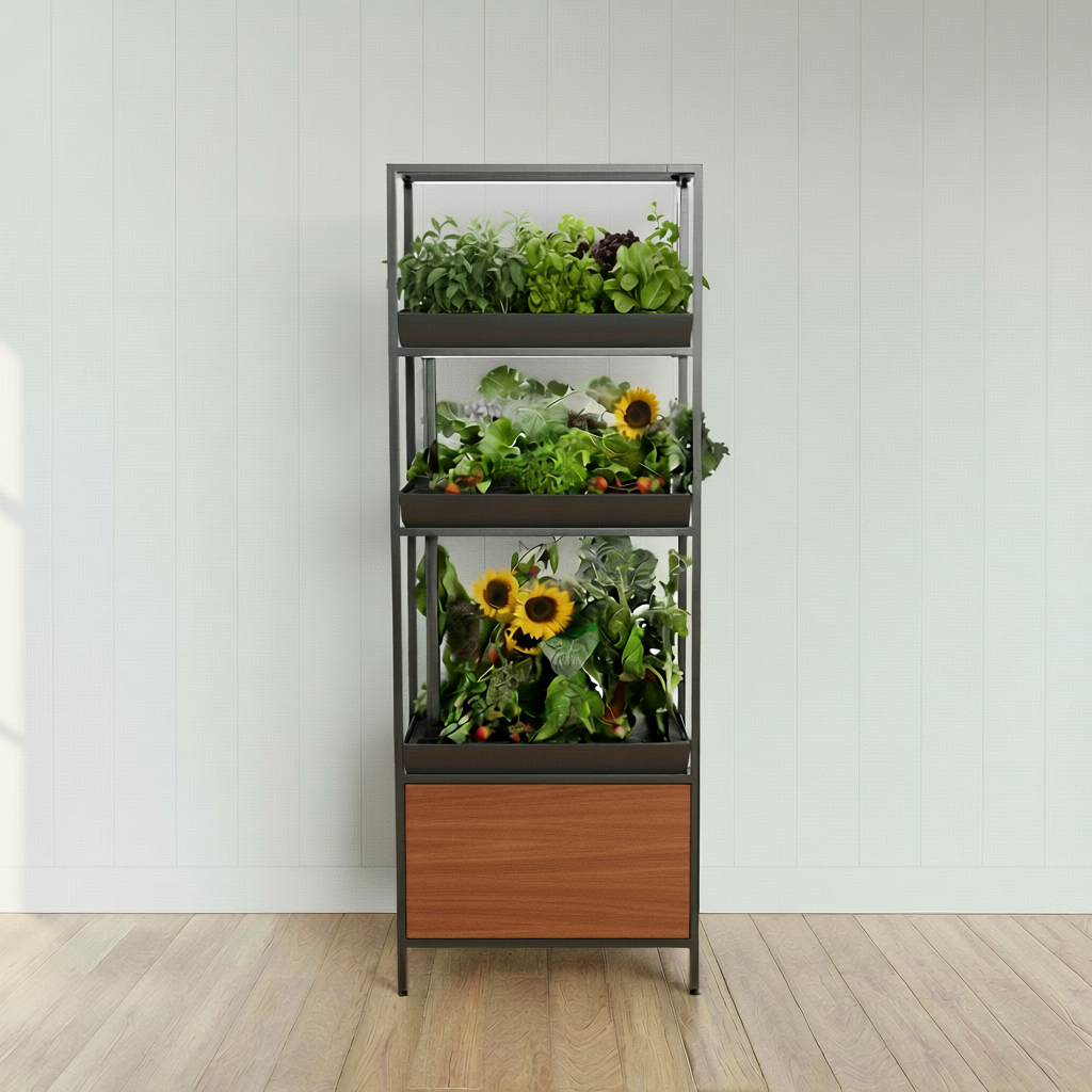 The Rise Garden Loft | Smart Compact Indoor Hydroponic Garden System ...